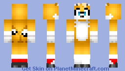 Tails (Redesigned) Minecraft Skin