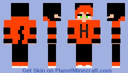 halloween cat Minecraft Skin