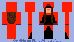 red hood Minecraft Skin