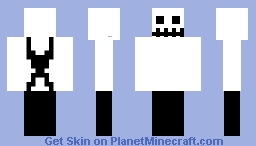 jack skelington Minecraft Skin
