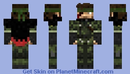 Solid Snake Minecraft Skin
