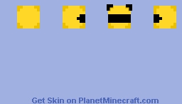 Pac Man Minecraft Skin