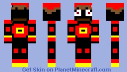 hyper shadow/ human Minecraft Skin