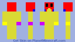 Player poppy playtime chapter 4 Minecraft Skin