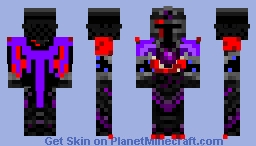 End/nether Warrior Minecraft Skin