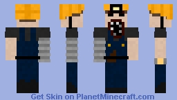 The Giga-Driller Minecraft Skin