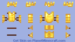 Piglin kring armor Minecraft Skin