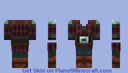 Pillager Robes and Armor Minecraft Skin
