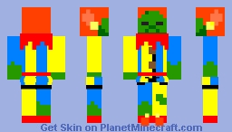 Jester zombie Minecraft Skin