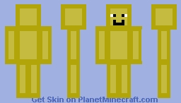 Golden block Minecraft Skin