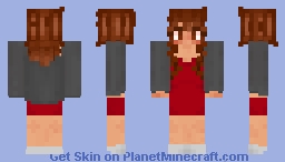 grey coat Minecraft Skin