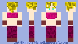 Caulifla SSJ2 Minecraft Skin