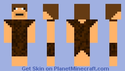 Caveman Minecraft Skin