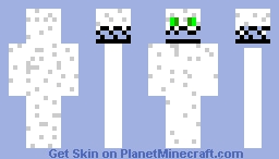 enderman white Minecraft Skin