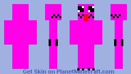 pink llama monster Minecraft Skin