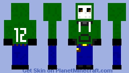 Hood with gloves Minecraft Skin
