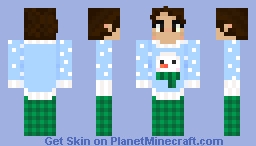 Casper Christmas Minecraft Skin