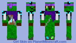 Mossed bandet Minecraft Skin