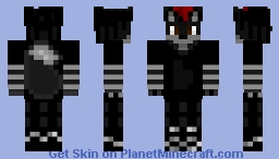 Emo wolf Minecraft Skin