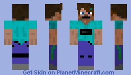updated steve Minecraft Skin