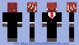 Strider with suit Minecraft Skin