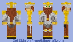 Dwarven Warrior Minecraft Skin