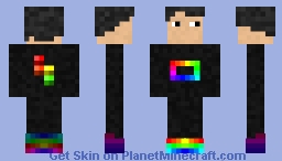 RGB Boy Skin Minecraft Skin
