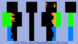 Infected Person Minecraft Skin