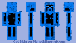 Steve SuperGod MODE Minecraft Skin