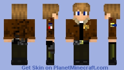 matieu police Minecraft Skin