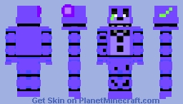 old shadow freddy Minecraft Skin
