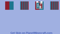Calendar box "4" Minecraft Skin