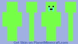 green monster Minecraft Skin
