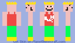 KING CHAD Minecraft Skin