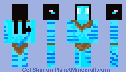 avatar navi Minecraft Skin