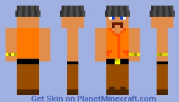Uncle moe Minecraft Skin