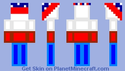 Sandiction being a vampire Minecraft Skin