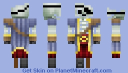 holo pirate skin Minecraft Skin