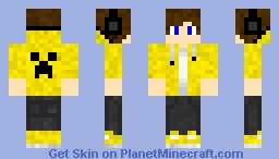 Yellow Player Minecraft Skin