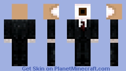 Eye In A Suit Minecraft Skin
