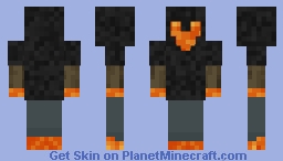 Lava Warrior Minecraft Skin