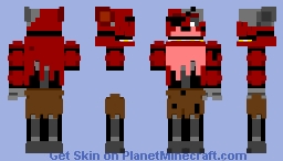 phantom foxy Minecraft Skin