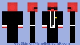 Red Minecraft Skin