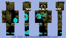 Sculk Spingtrap Minecraft Skin