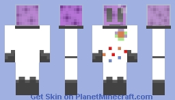 Purple Alien Minecraft Skin