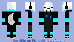 Snow Gamer Fox Minecraft Skin