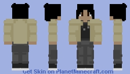 The Correct, Puffer Jacket Sam Minecraft Skin