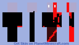 The corrupted Minecraft Skin