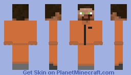 prisoner steve Minecraft Skin