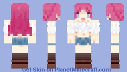 Fukumi aoka 01 Minecraft Skin